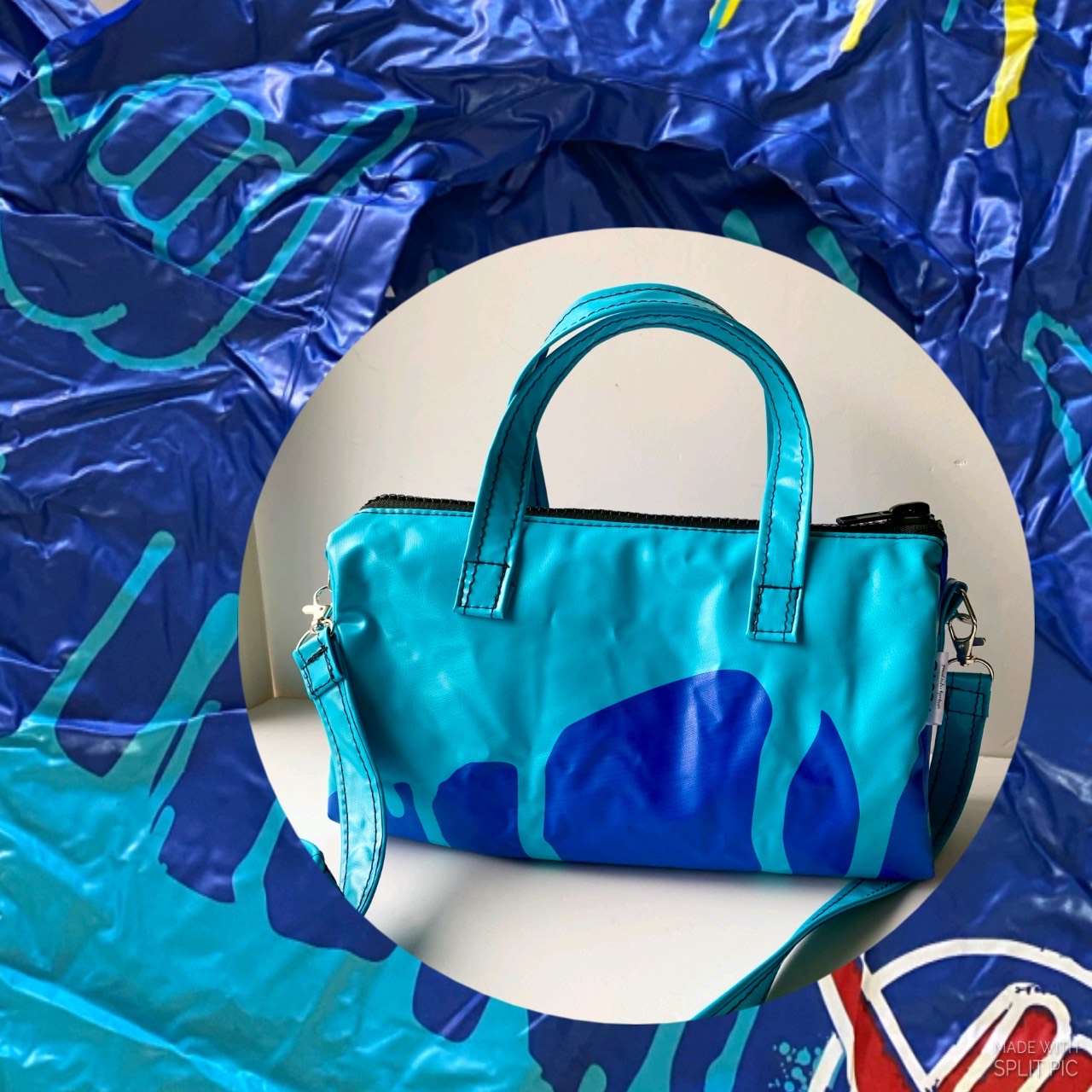 Eco-friendly Bags made with Recycled PVC from broken Pool Inflatables ...